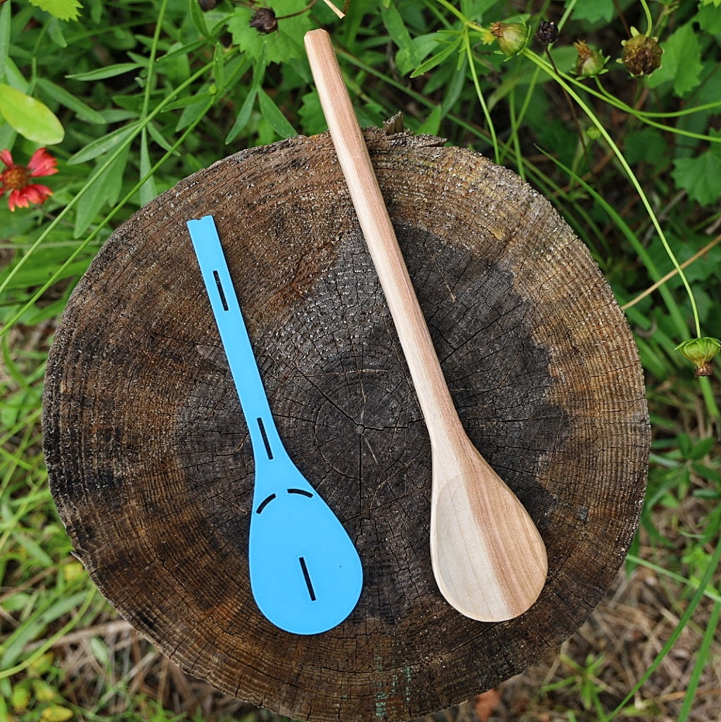 Classic Cooking Spoon Template – Green Haven Forge