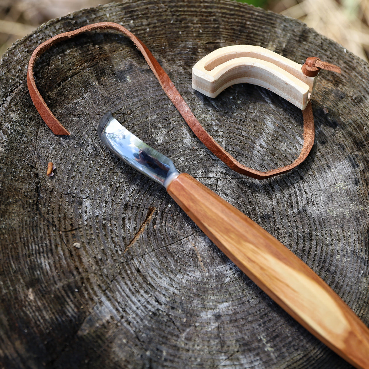 Right Hand Compound Hook Knife – Green Haven Forge